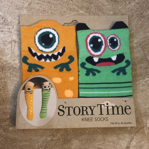 Accessories | Toddler Knee Socks Monsters Aliens | Poshmark